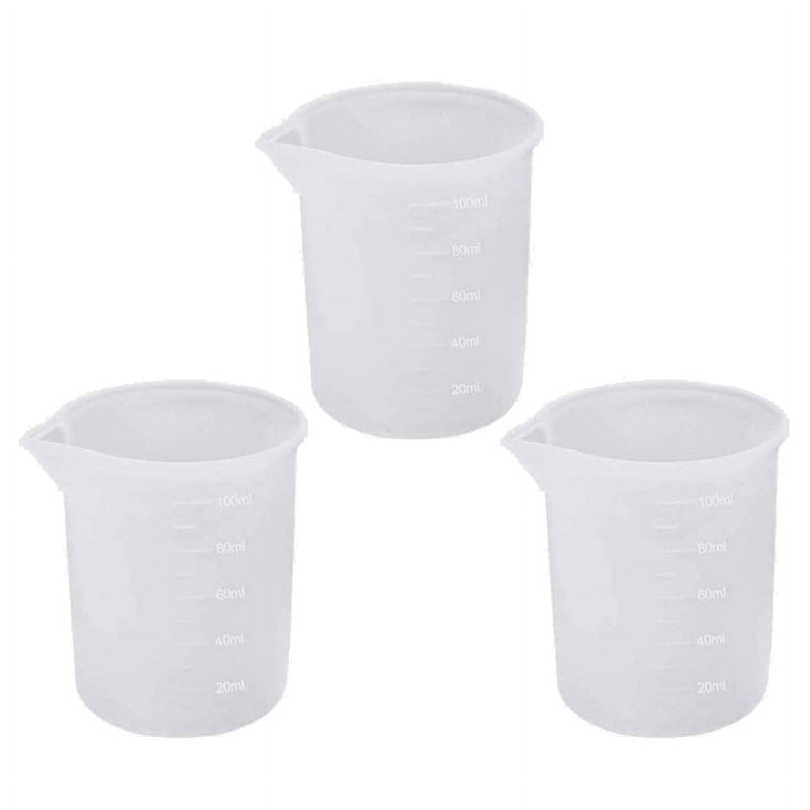 Milue 100 ml Resin Cup Non-Stick Silicone Cup Silicone Measuring Cup ...