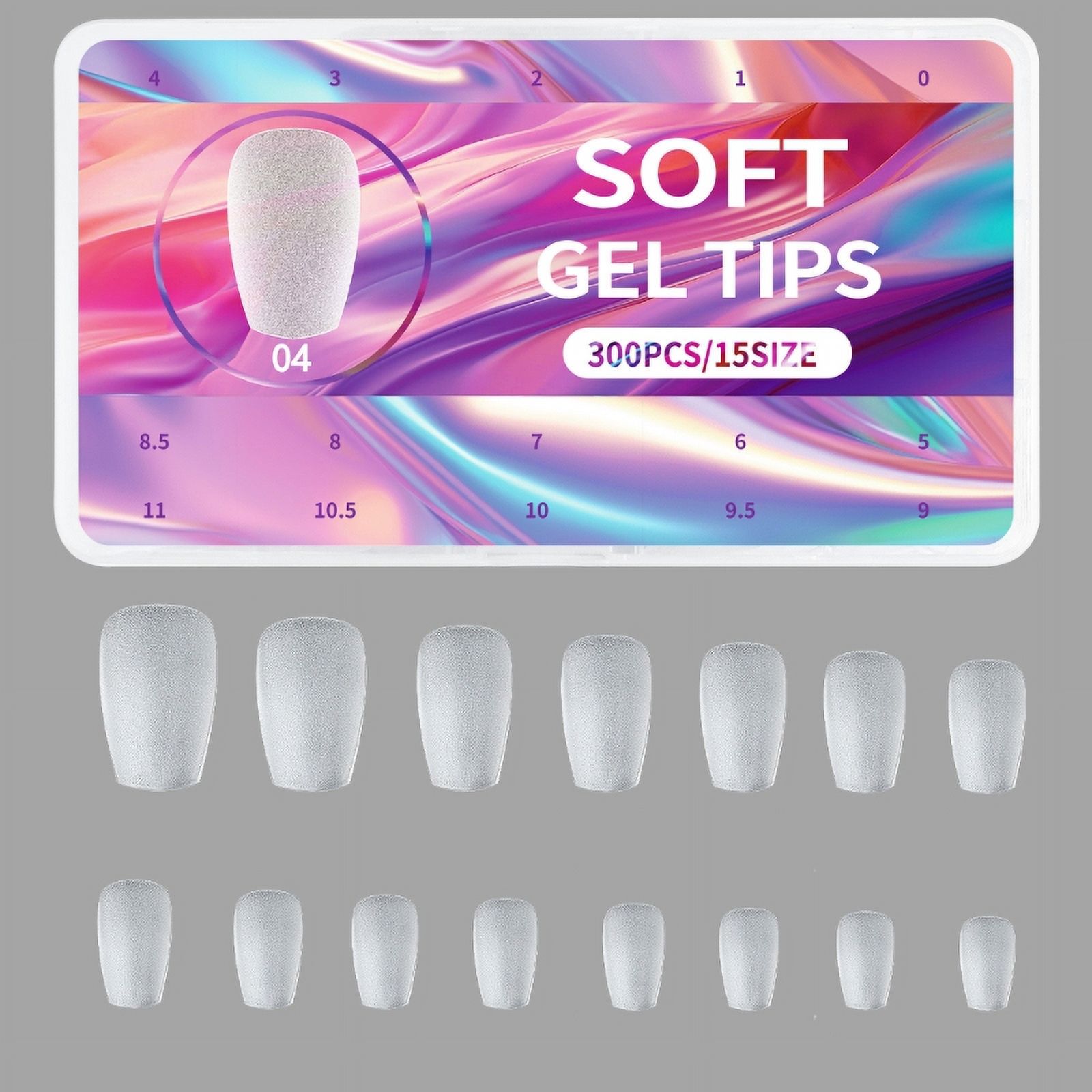 Milue 1Box Get Salon Quality Nails at Home with Short Matte False Short ...