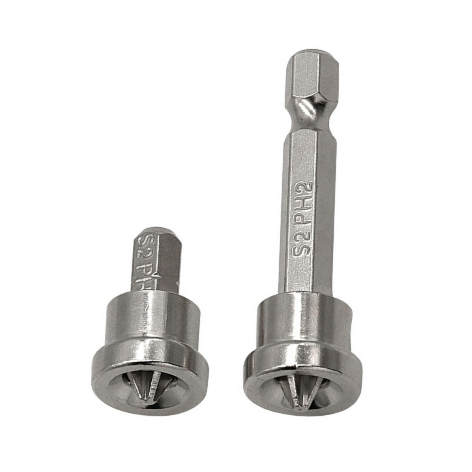 Milue 25/50mm Plasterboard Positioning Screwdriver Bits PH2 1/4inch ...