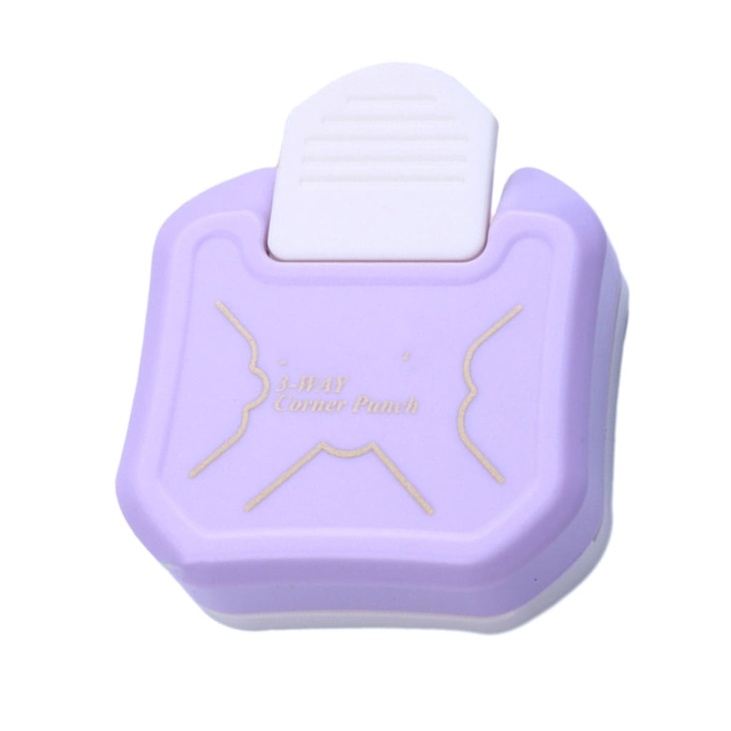 Milue 3 Way Beauty Shape Corner Punch, 3 in 1 Corner Paper Punch for ...