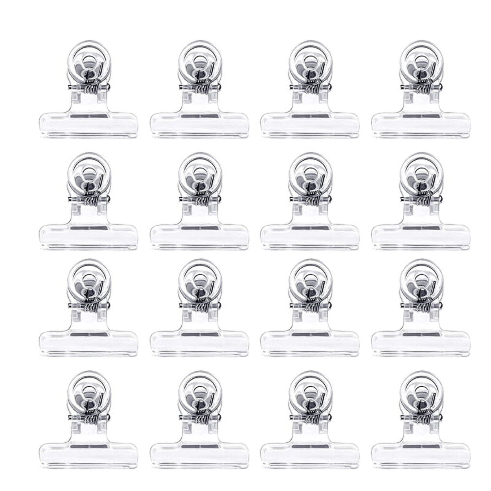 Milue 30 Pieces Clear Colored Pushpins Set Photo Memo Document Steel ...