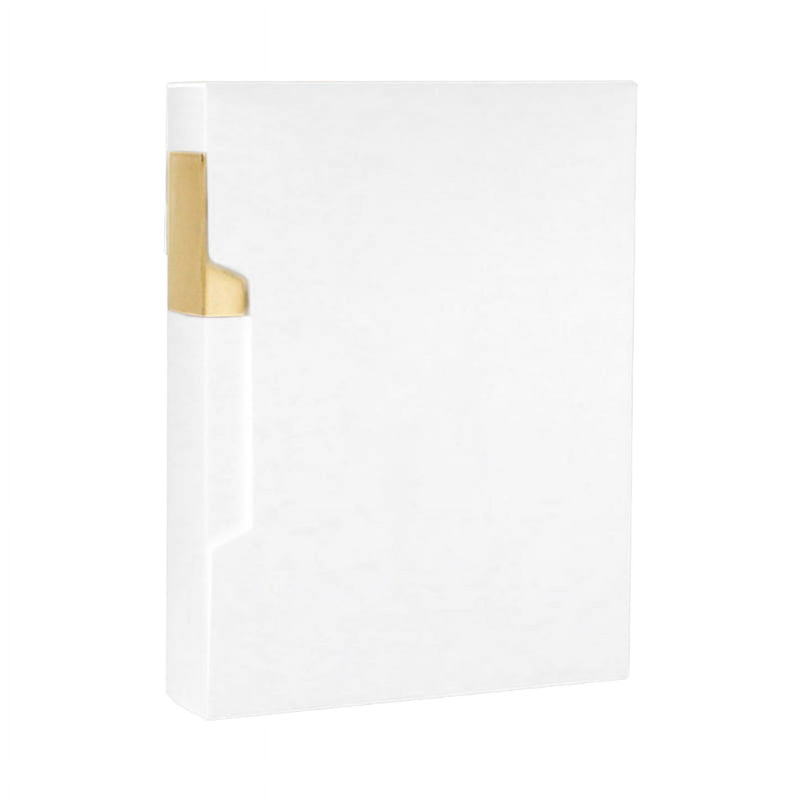 Milue A4 Display Book 80/100 Pages Transparent Insert File Folder ...