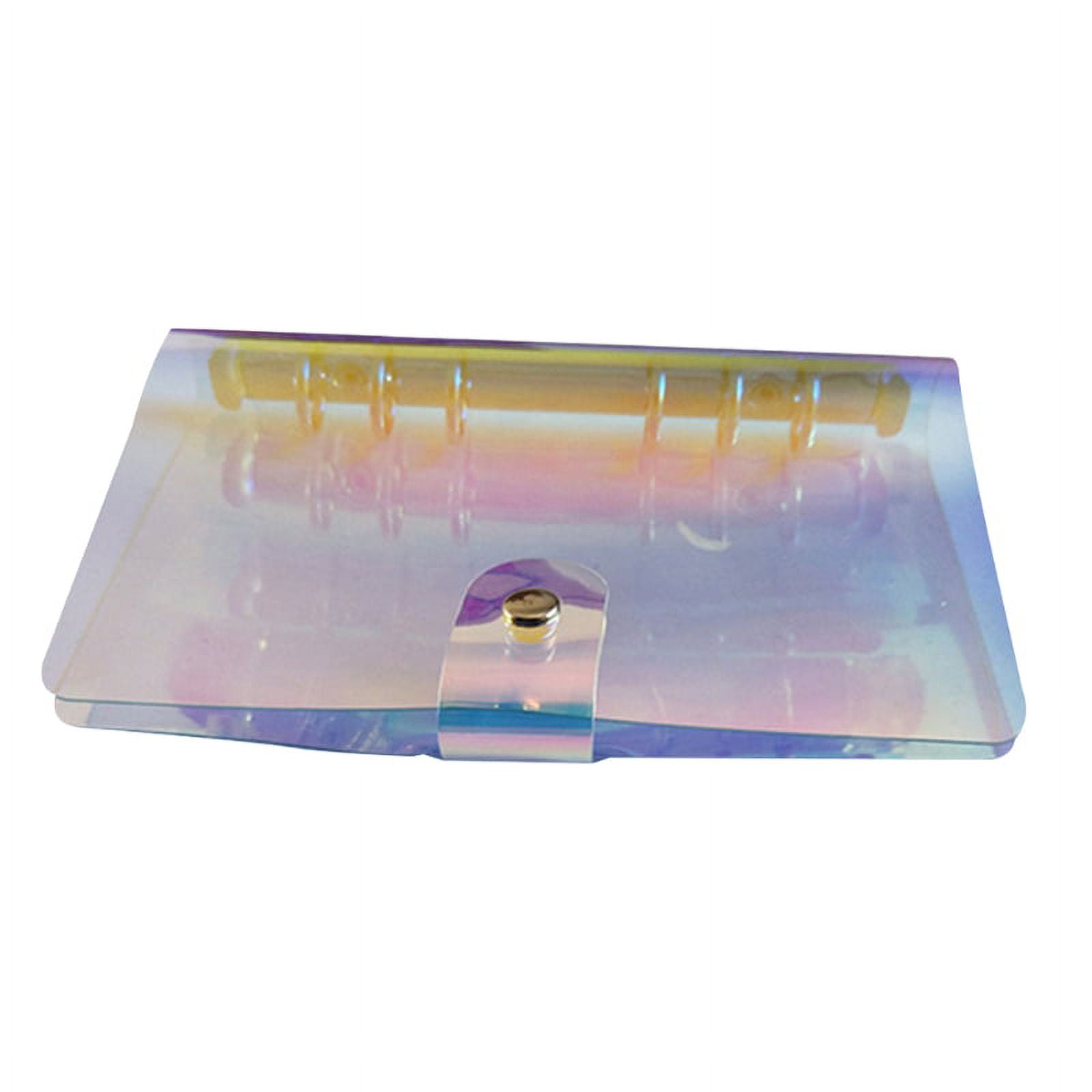 Milue A5/A6/A7 Color Binder Clip Notebook Loose Leaf Binder Portable ...