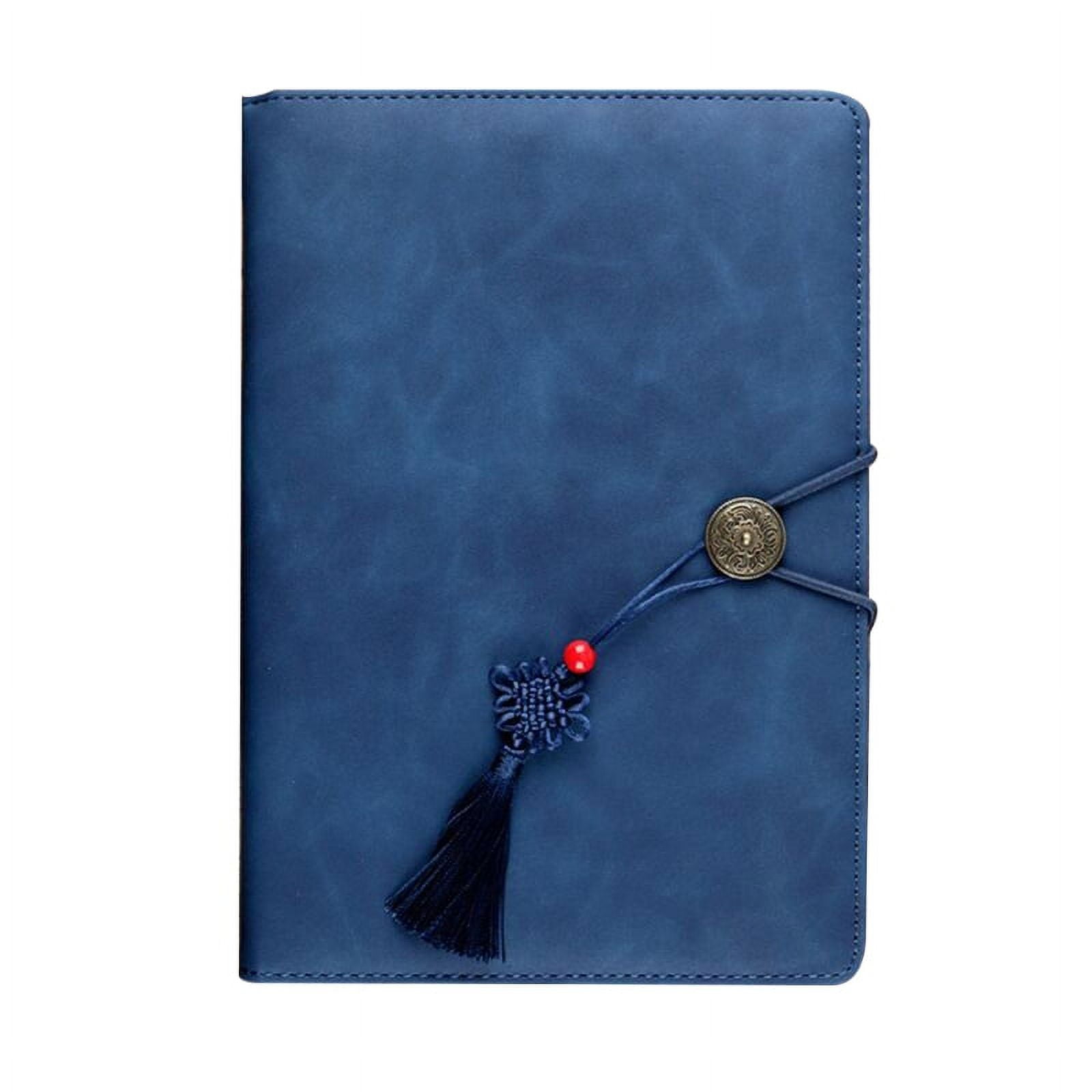 Milue A5 Retro Leather Diary Replaceable Stationery Notebook Vintage ...