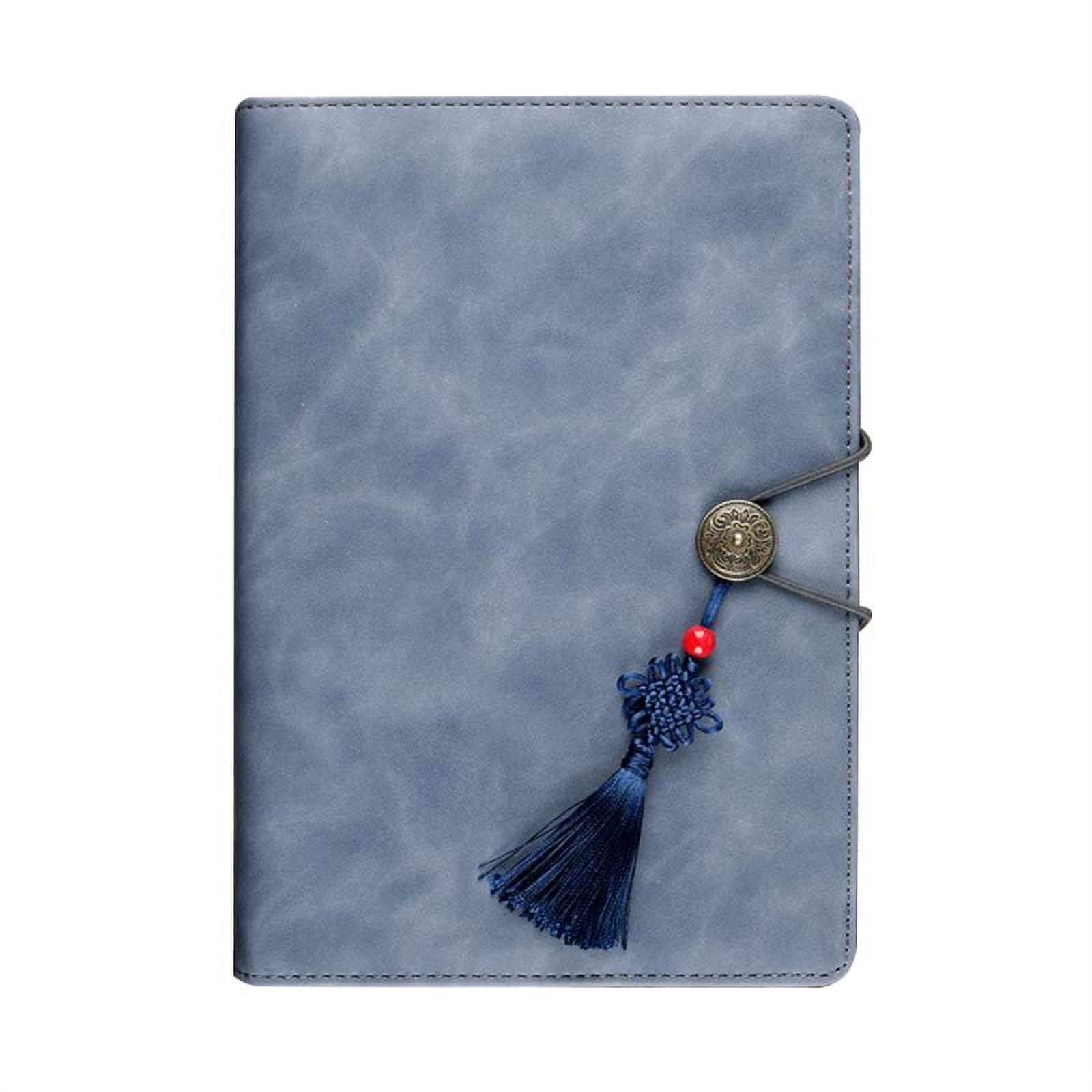 Milue A5 Retro Leather Diary Replaceable Stationery Notebook Vintage ...