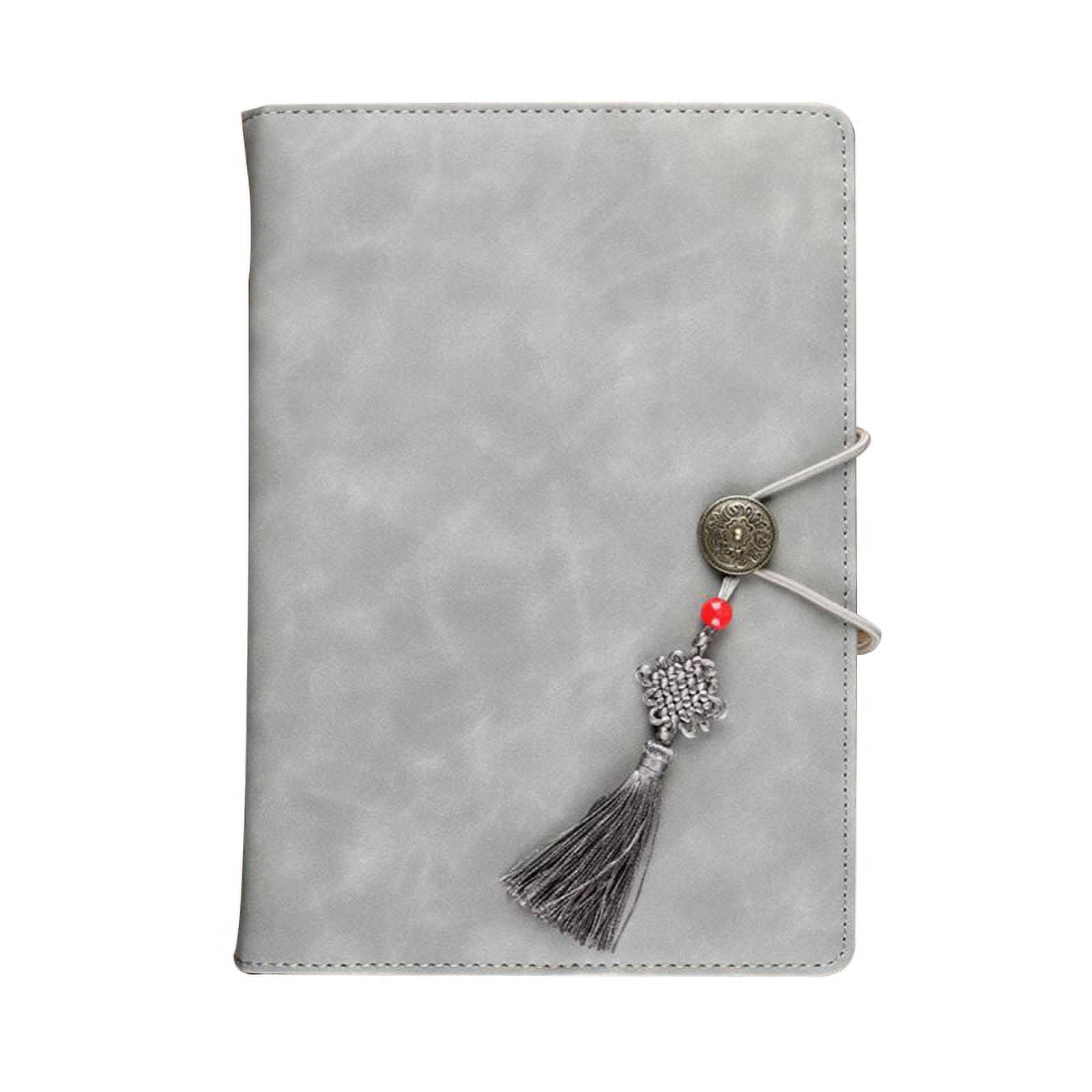 Milue A5 Retro Leather Diary Replaceable Stationery Notebook Vintage ...