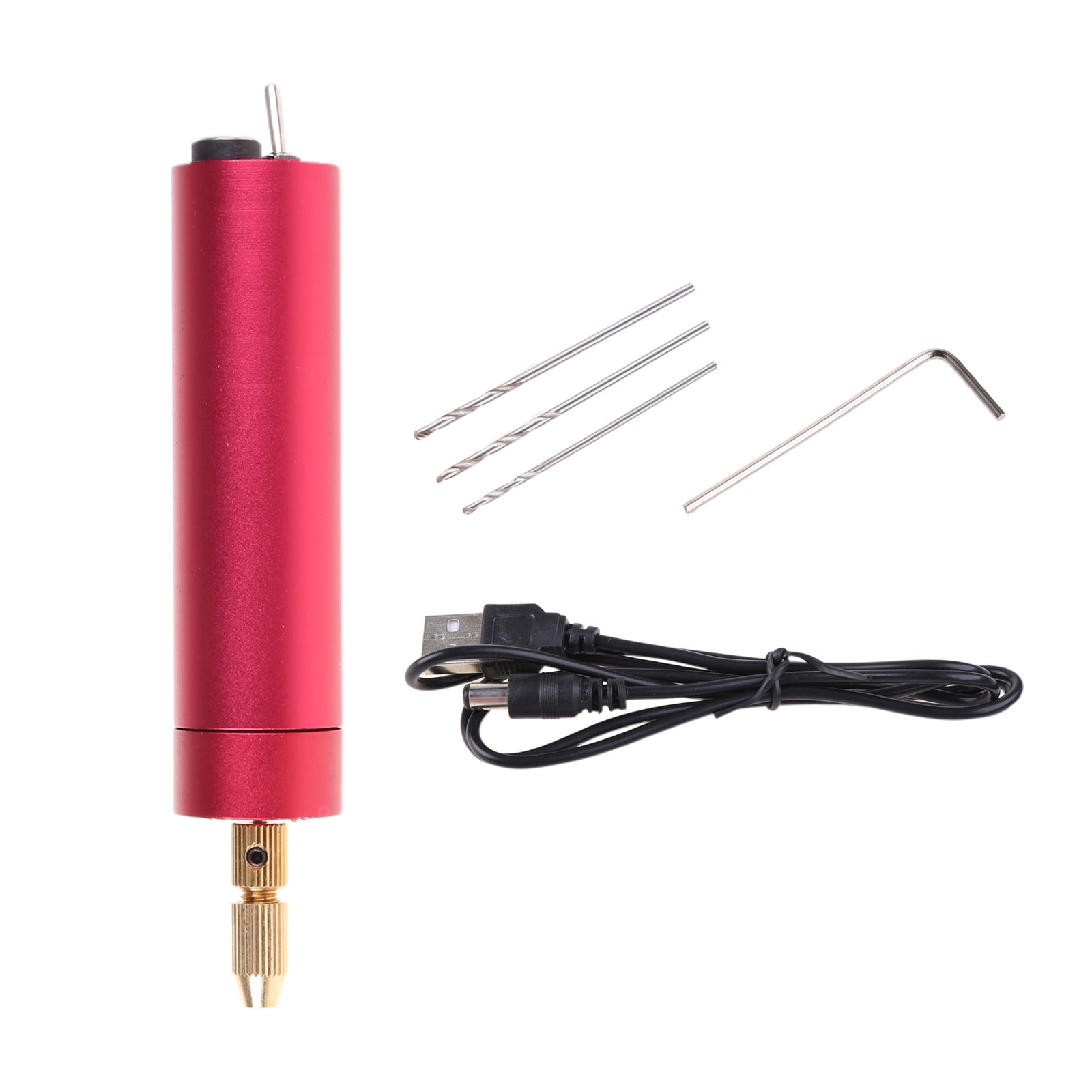 Milue Adjustable Micro Mini Electric Hand Drill Aluminum Portable ...