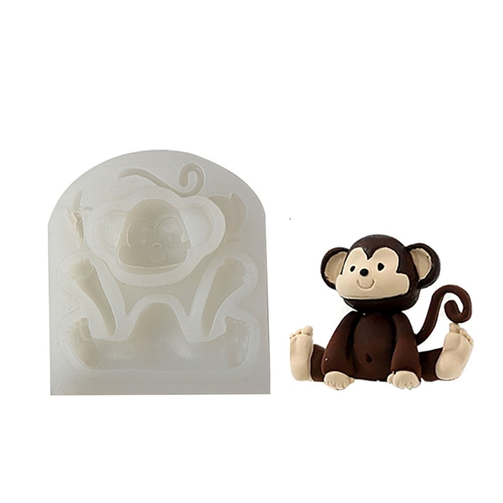 Milue Animal Shape Candy Fondant Mold Chocolates Soap Cake-Decoration ...