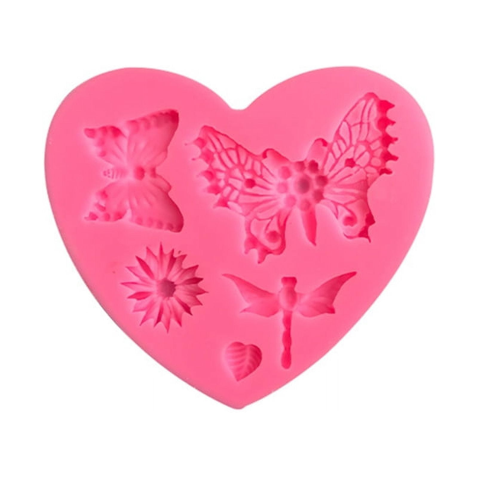 Milue Butterfly Dragonfly Candle Soap Molds Plaster Model for Painting ...