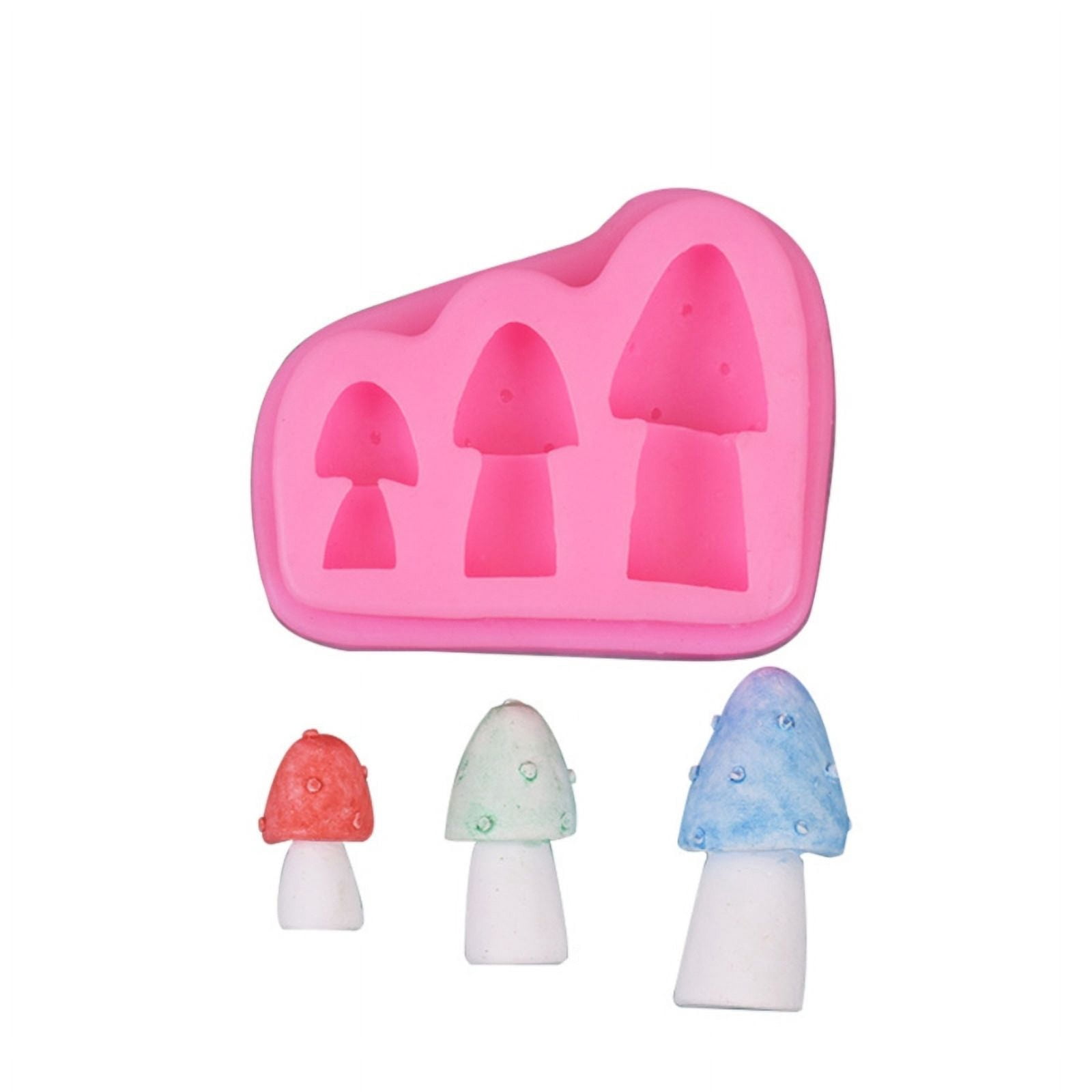 Milue Candy Cake Silicone Mold DIY Mushroom Chocolate Squirrel-Acorn ...