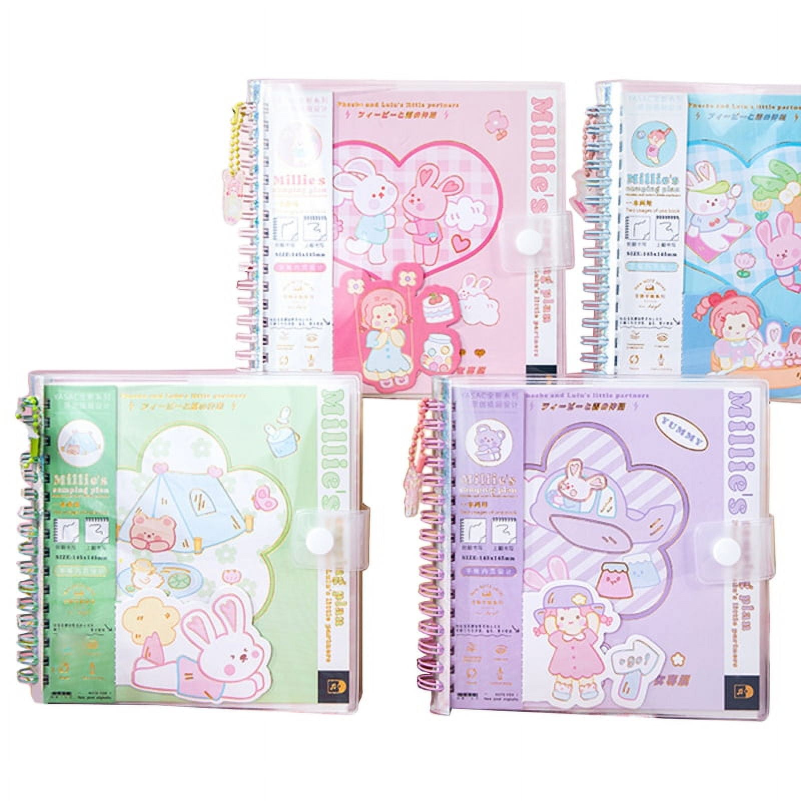 Milue Cartoon Mini Pocket Spiral Notebook Memo Notepad for Primary ...