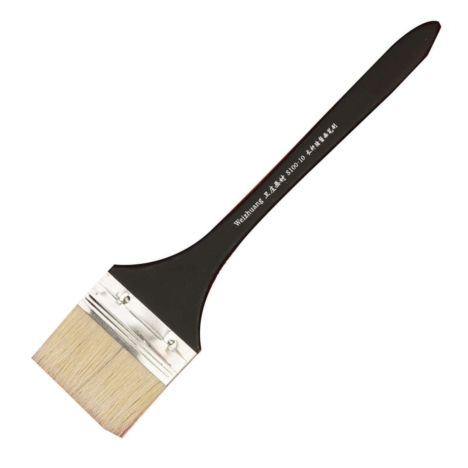 Milue Chip Utility Paint Brush Nylon for Rock Canvas Wall Kid Drawing ...