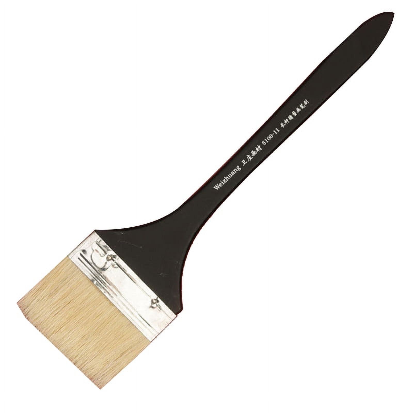 Milue Chip Utility Paint Brush Nylon for Rock Canvas Wall Kid Drawing ...