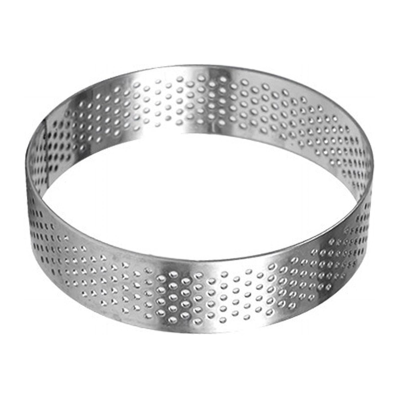 Milue Circular Perforated Fruit Pie Quiche Cake Mousse Mold Kitchen DIY ...