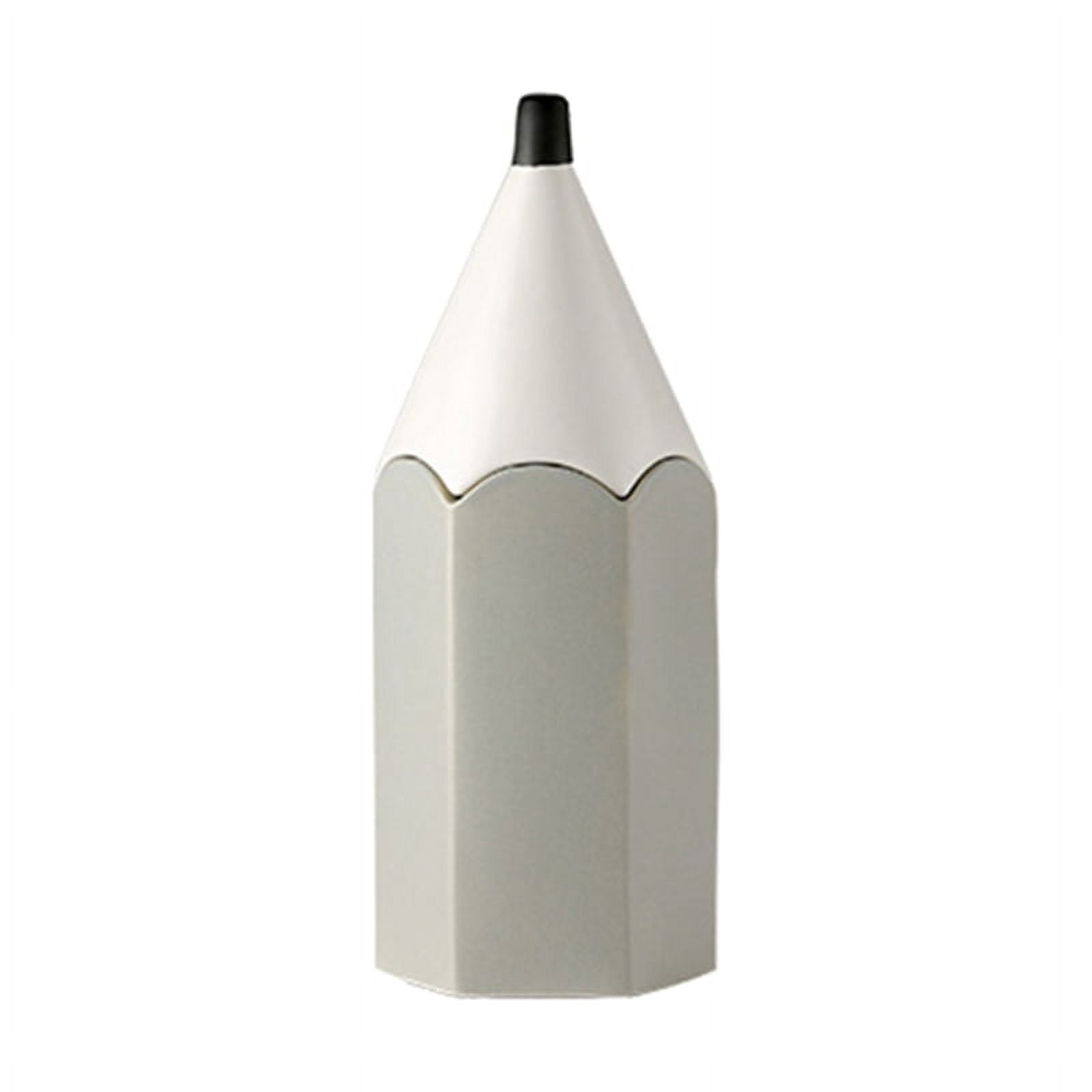 Milue Cute Pencil Shaped Pen Holder Desktop Organizer Multifunction ...