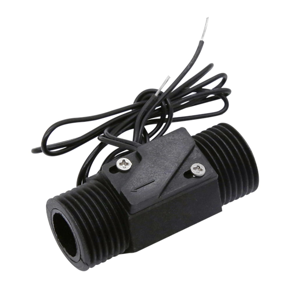 Milue DN15 Water FlowSwitch 1-25L/min Water Flow Control Sensor Liquid ...
