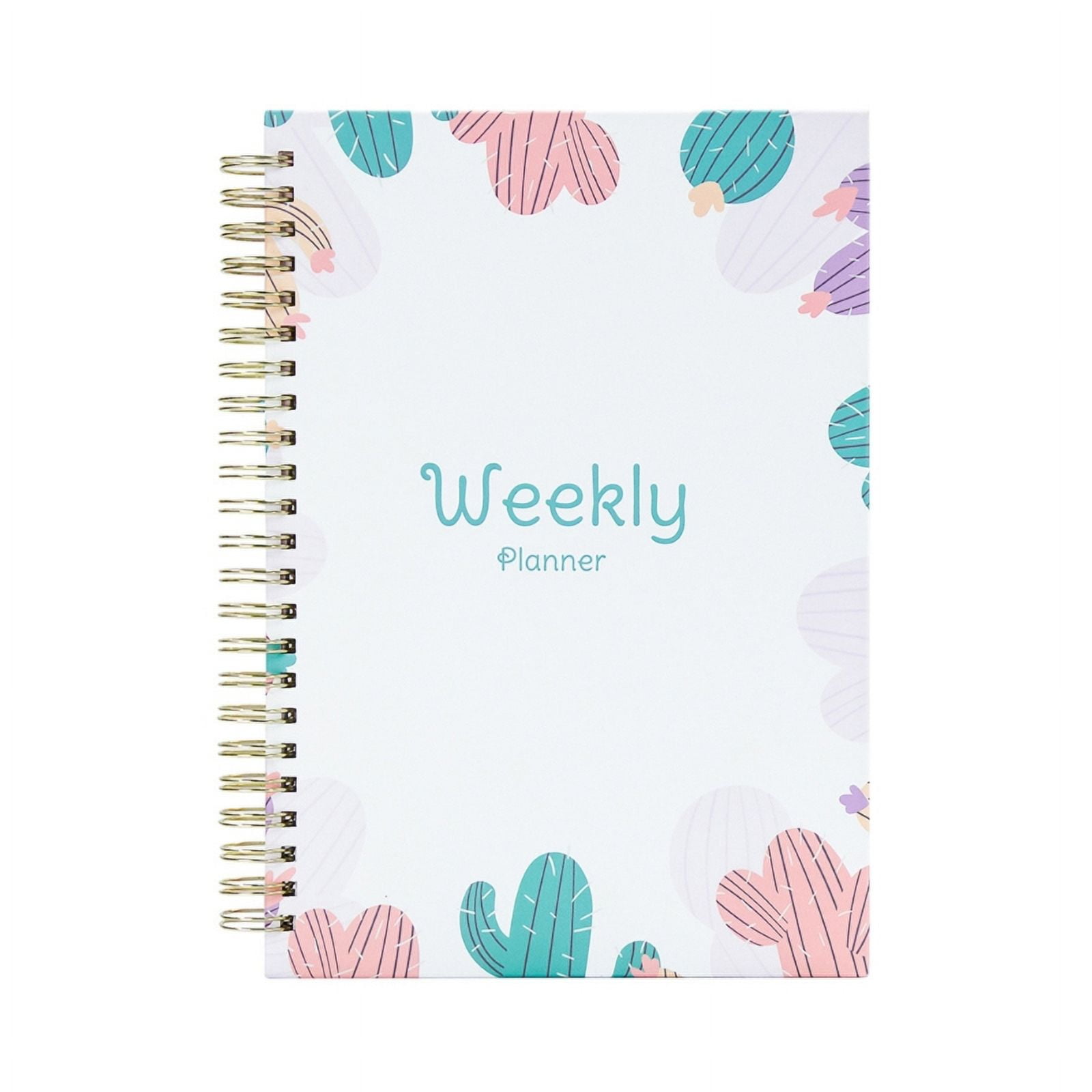 Milue Daily Weekly Monthly Notebook Planner Spiral A5 Notebook Time ...