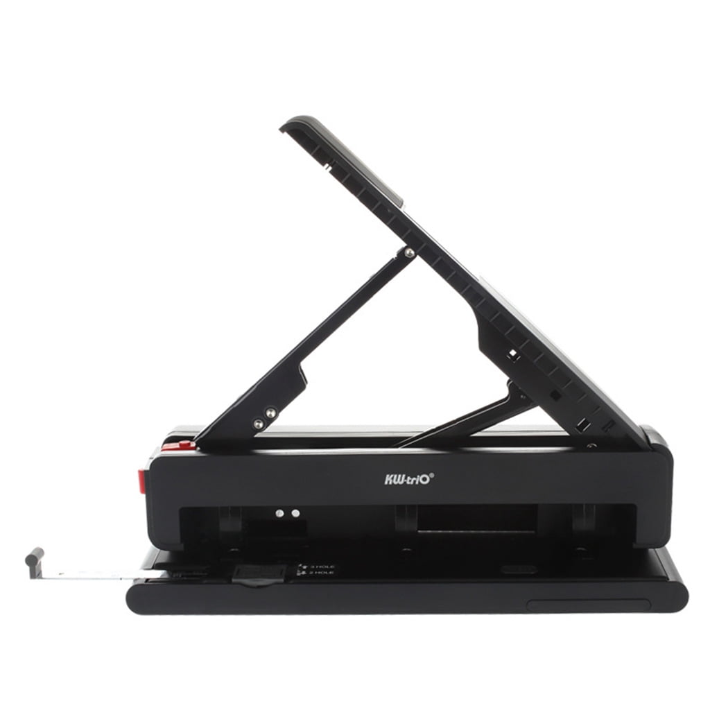 Milue Desktop 3 Hole Puncher 40 Sheets Capacity Adjustable with ...