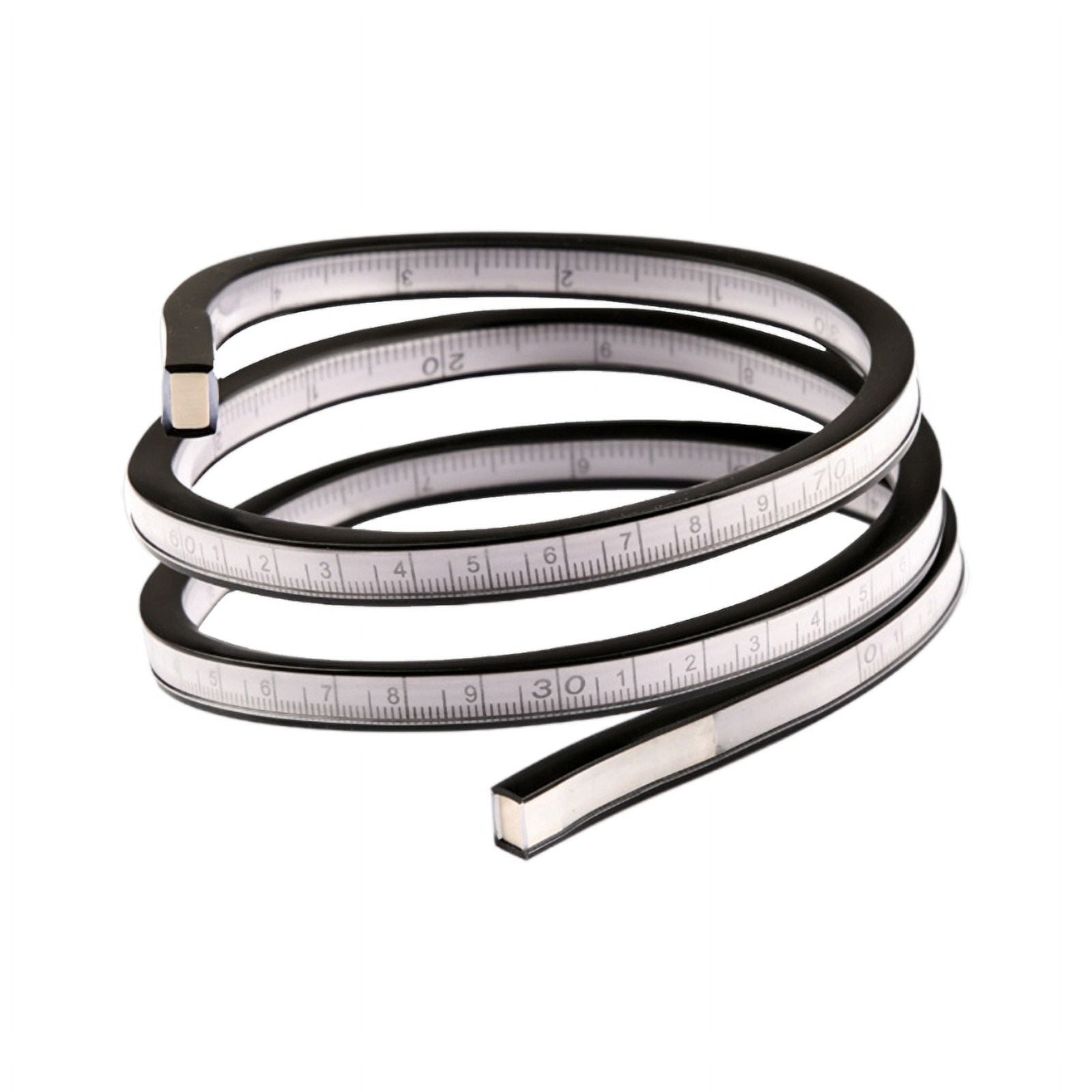 Milue Double-sided Bendable Ruler Curve Ruler Clothing Snake Ruler 30 ...