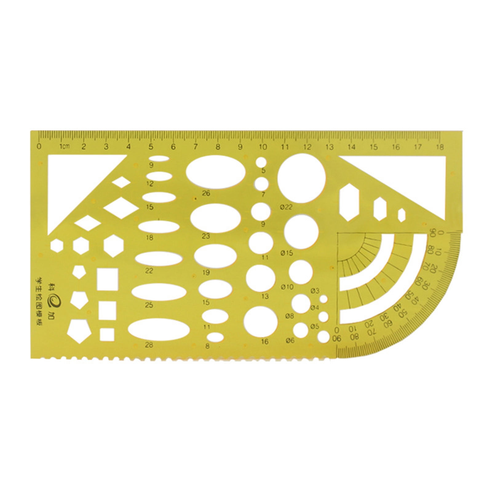 Milue Drawing Measuring Rulers French Curve Ruler Geometric Drawings ...