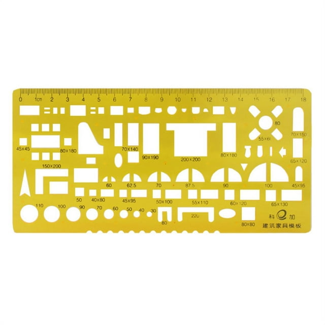 Milue Drawing Measuring Rulers French Curve Ruler Geometric Drawings ...