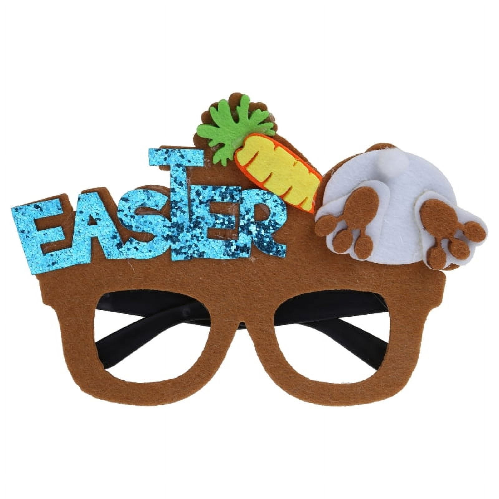 Milue Easter Glasses Easter Bunny Glasses Easter egg Glassses Rabbit ...