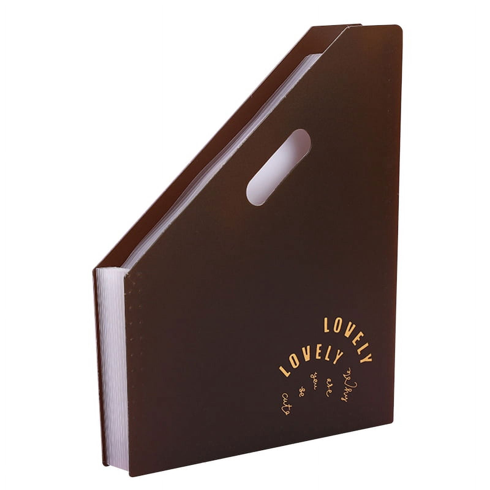 Milue Expandable Accordion Standing Test Paper Bag Vertical ...