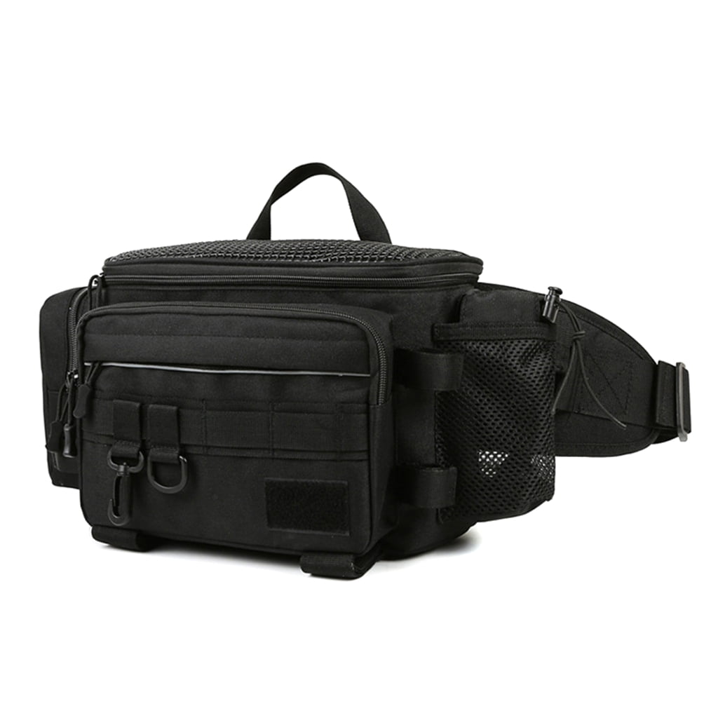 Milue Fishing Tackle Bag Crossbody Bag Outdoor Travel Single Shoulder ...