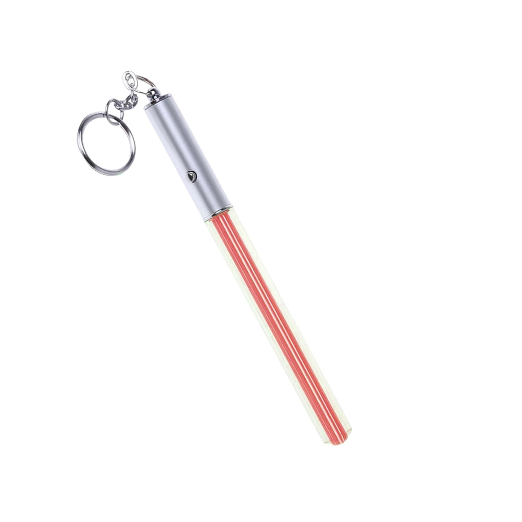 Milue Glowing Light Up Saber Keychains Party Light Stick Mini ...
