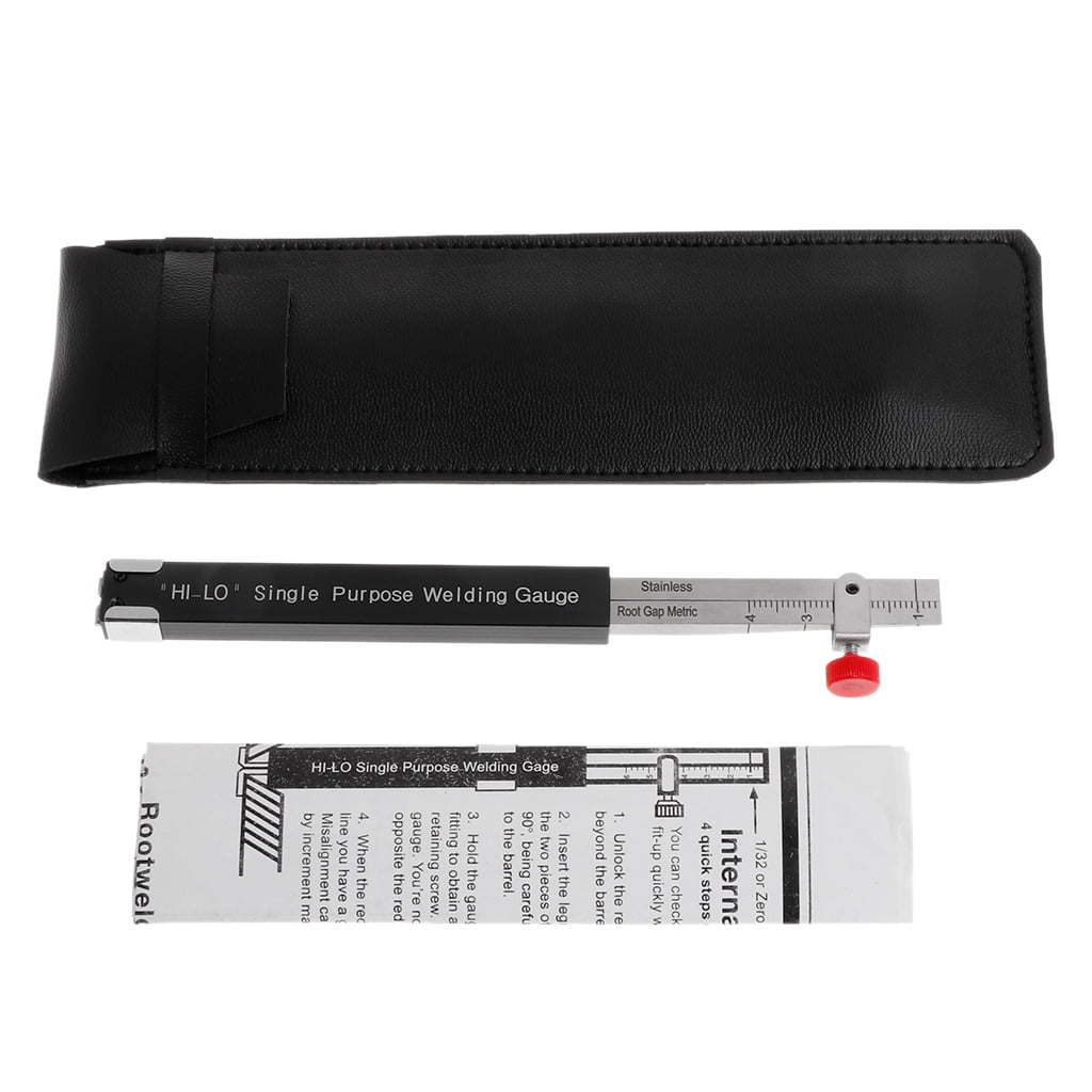 Milue HI LO Welding Gage Internal Single Purpose Gauge Welding Ruler ...