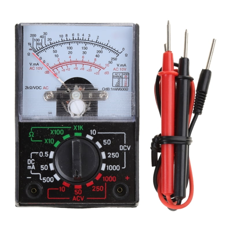 Milue Handheld Digital Meter Analog Multimeter for Measuring Voltage ...