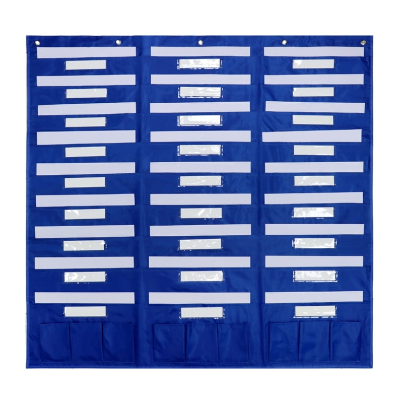 Milue Hanging Wall Files Holder Organizer 27 Pocket Chart for Office ...