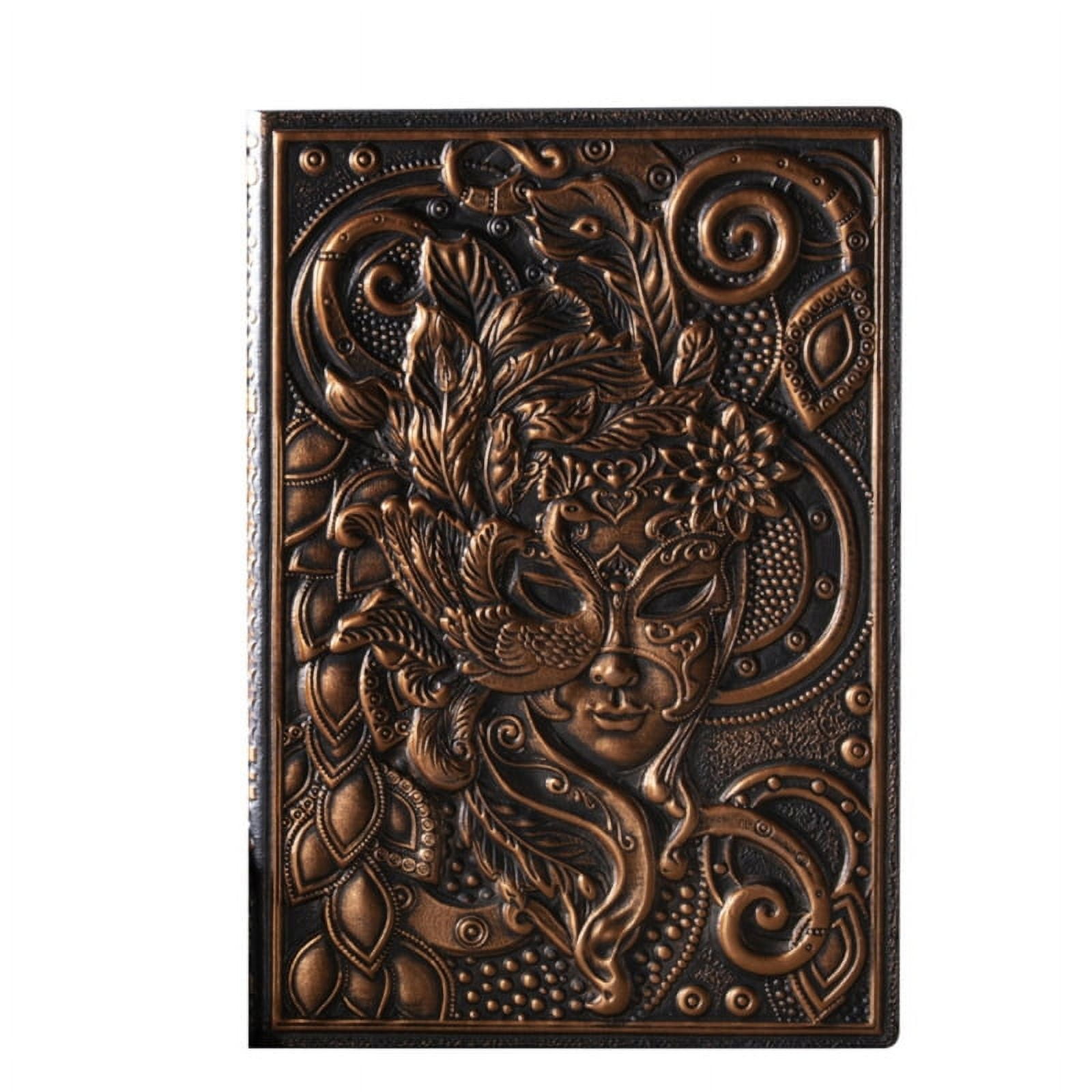 Milue Hardcover Embossed Notebook Notepad Journal Business Notepad ...