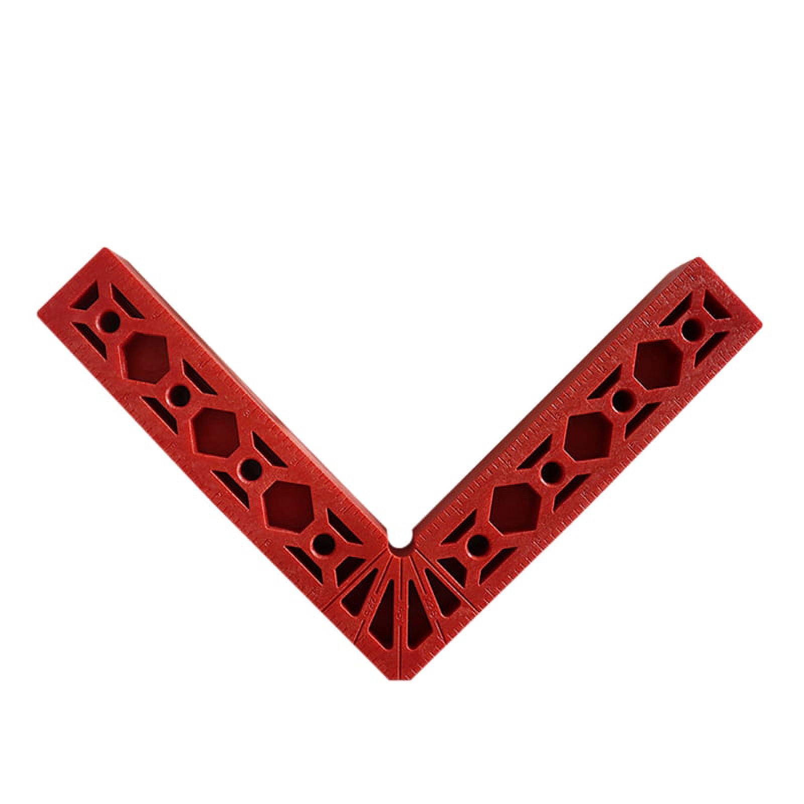 Milue High Quality Plastic Carpentry L-Corner Ruler with Angle Clamps ...