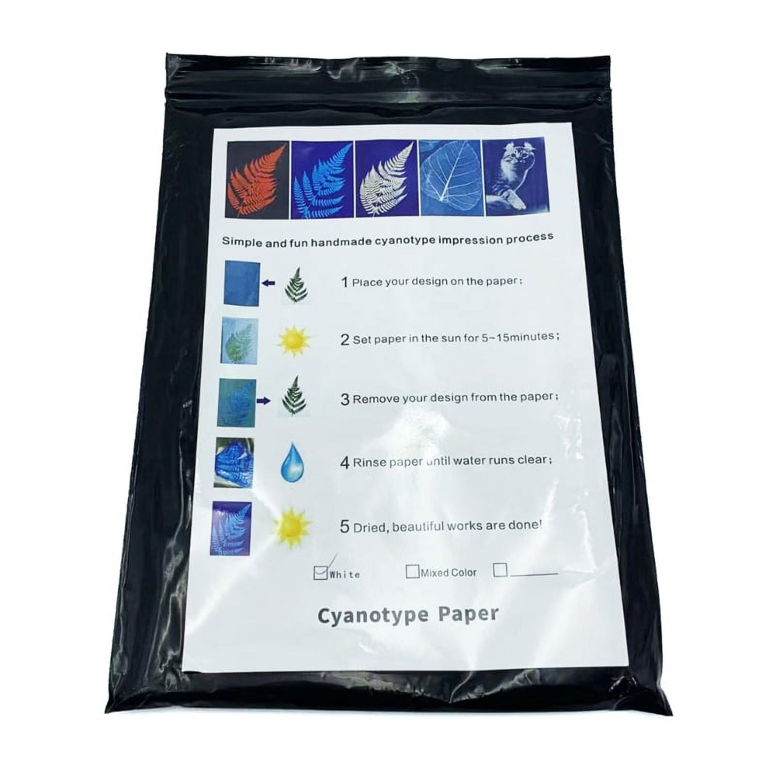 Milue High Sensitivity Printing Paper Cyanotype Paper Solar Drawing ...