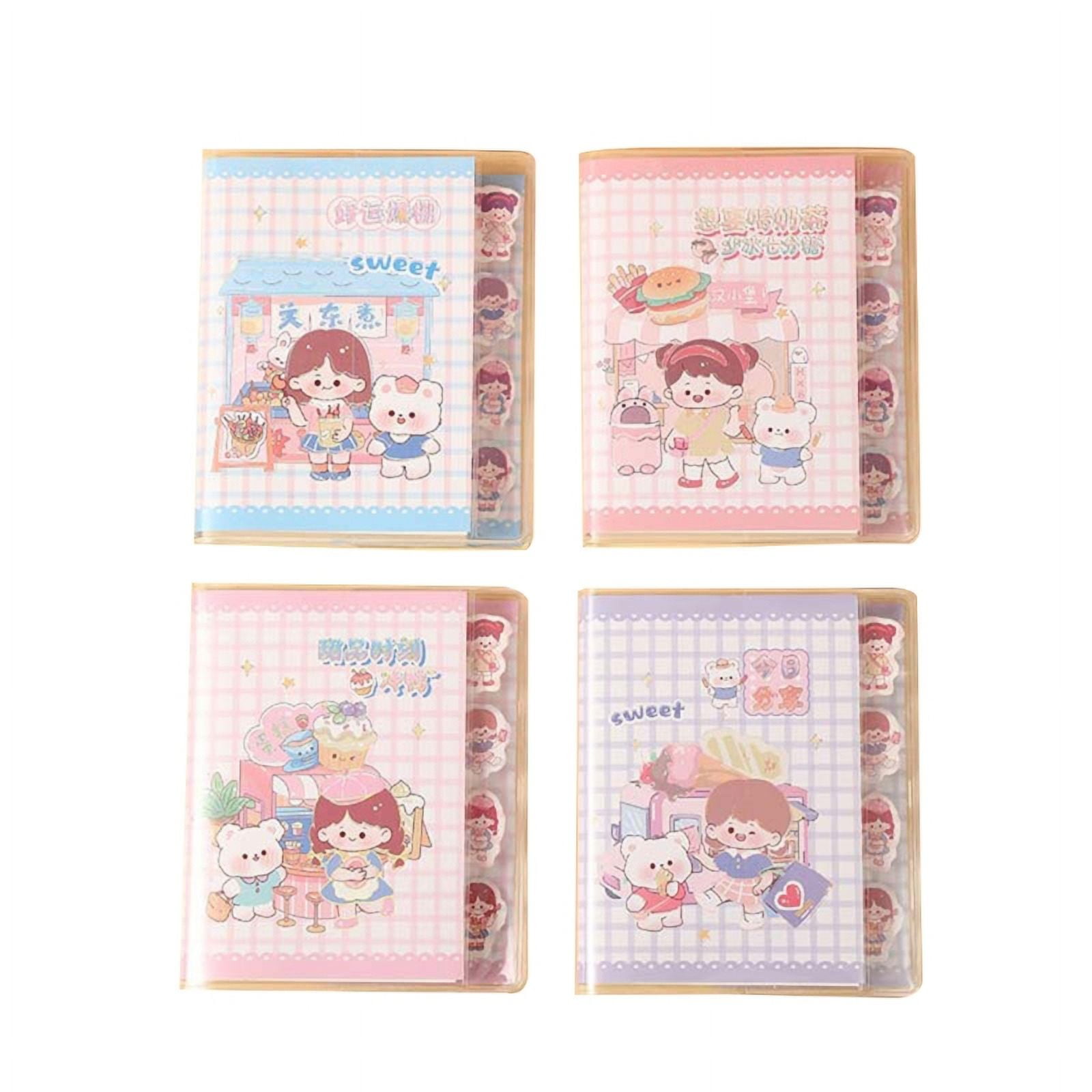 Milue Kawaii Journal Clear Waterproof Soft Protective Cover Mini Memos ...