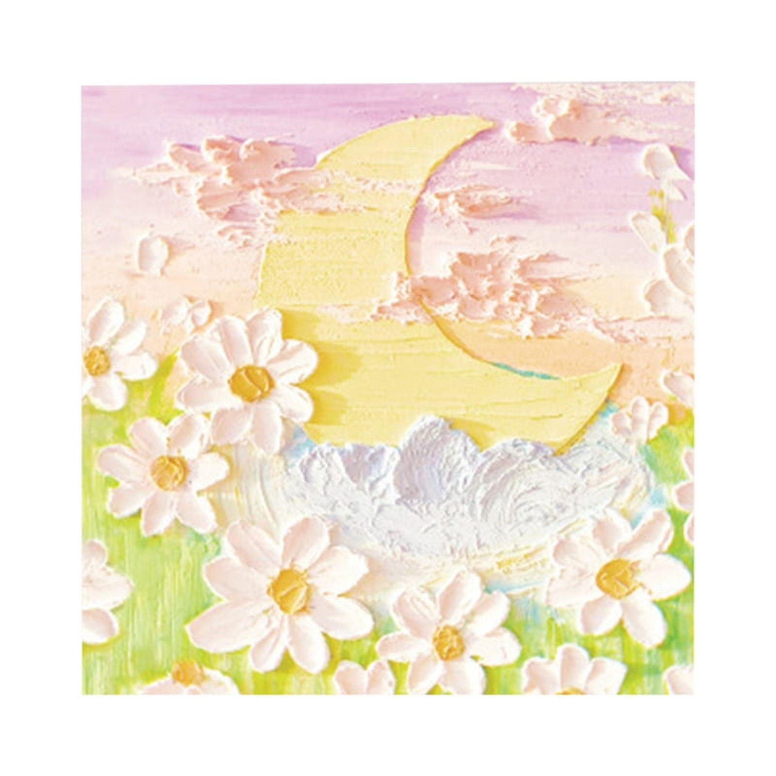 Milue Kawaii Oil Painting Notebook Notepad Stationery Student Small ...