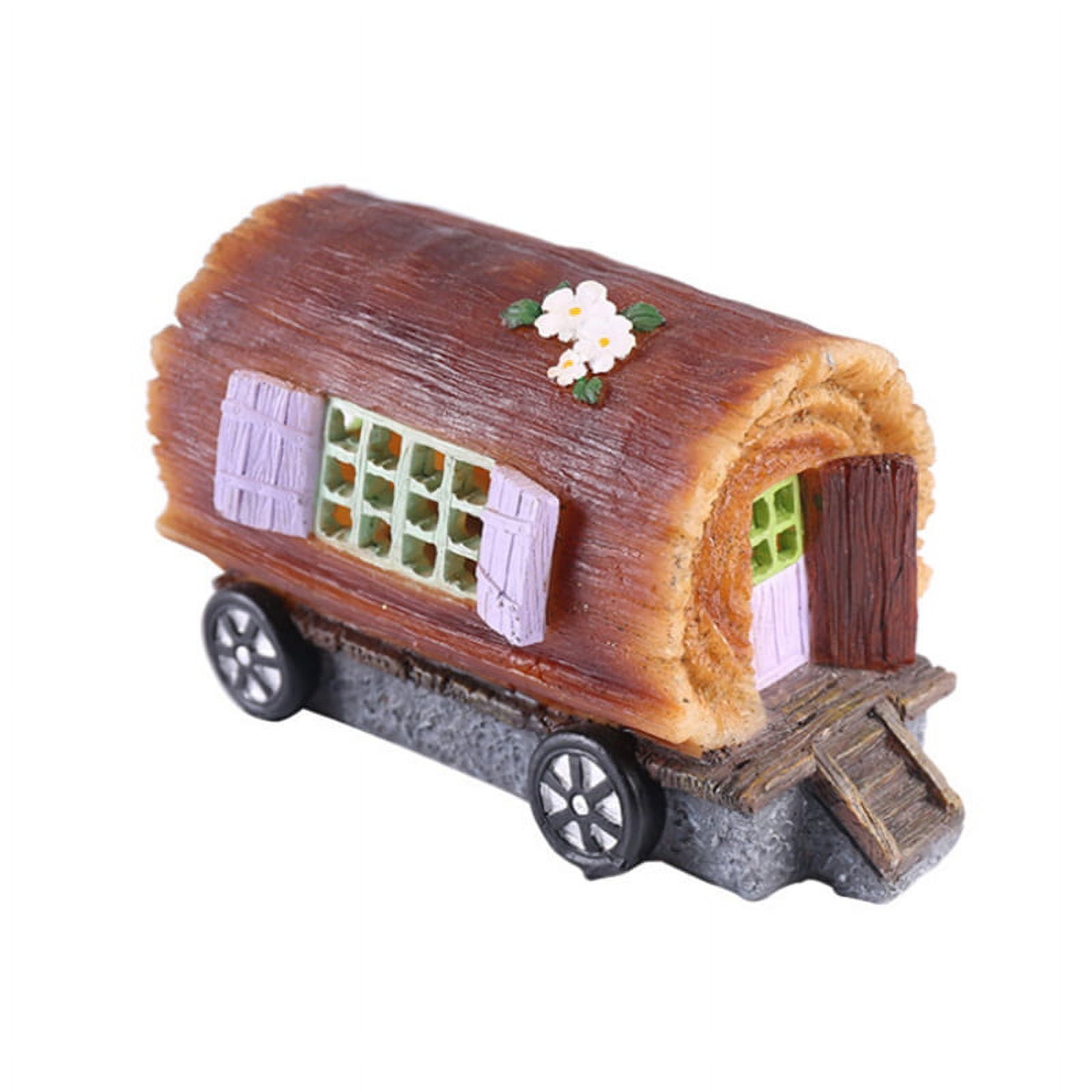 Milue LED Solar Light for Creative Carriage Stump Light Outdoor Lawn ...