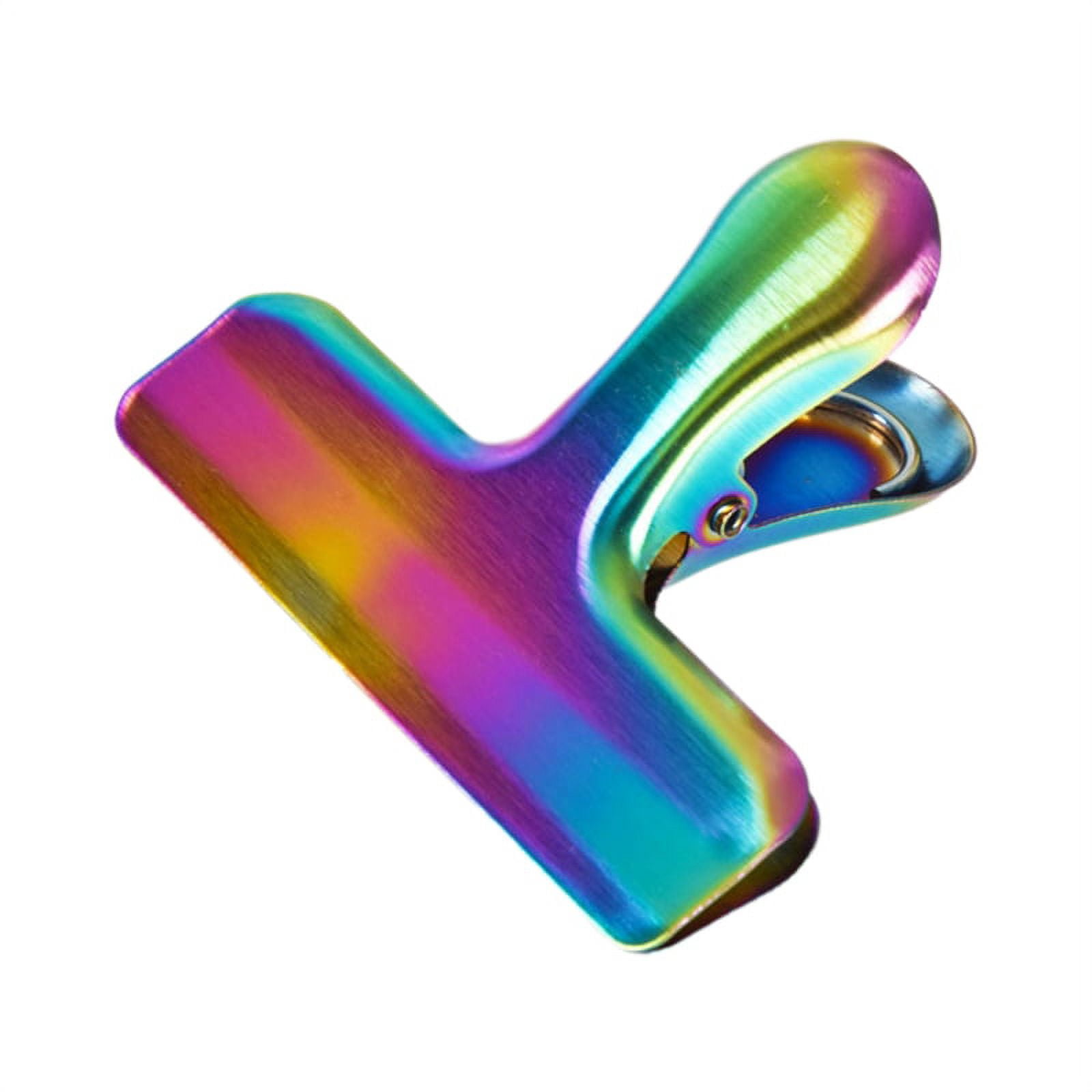 Milue Large Bull Clip Colorful Hinge Clips File Clip for Receipt ...