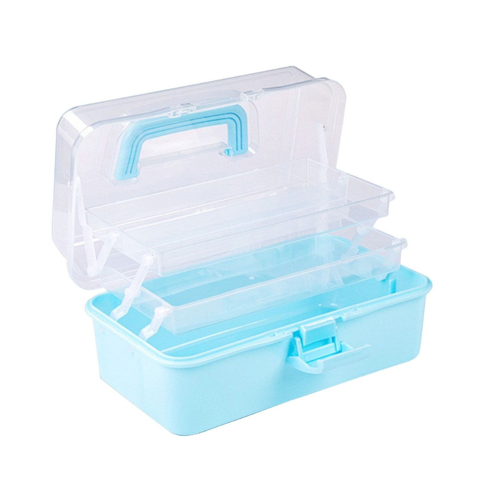 Milue Large Capacity Storage Box Students Drawing Tool Box Three-Layer ...