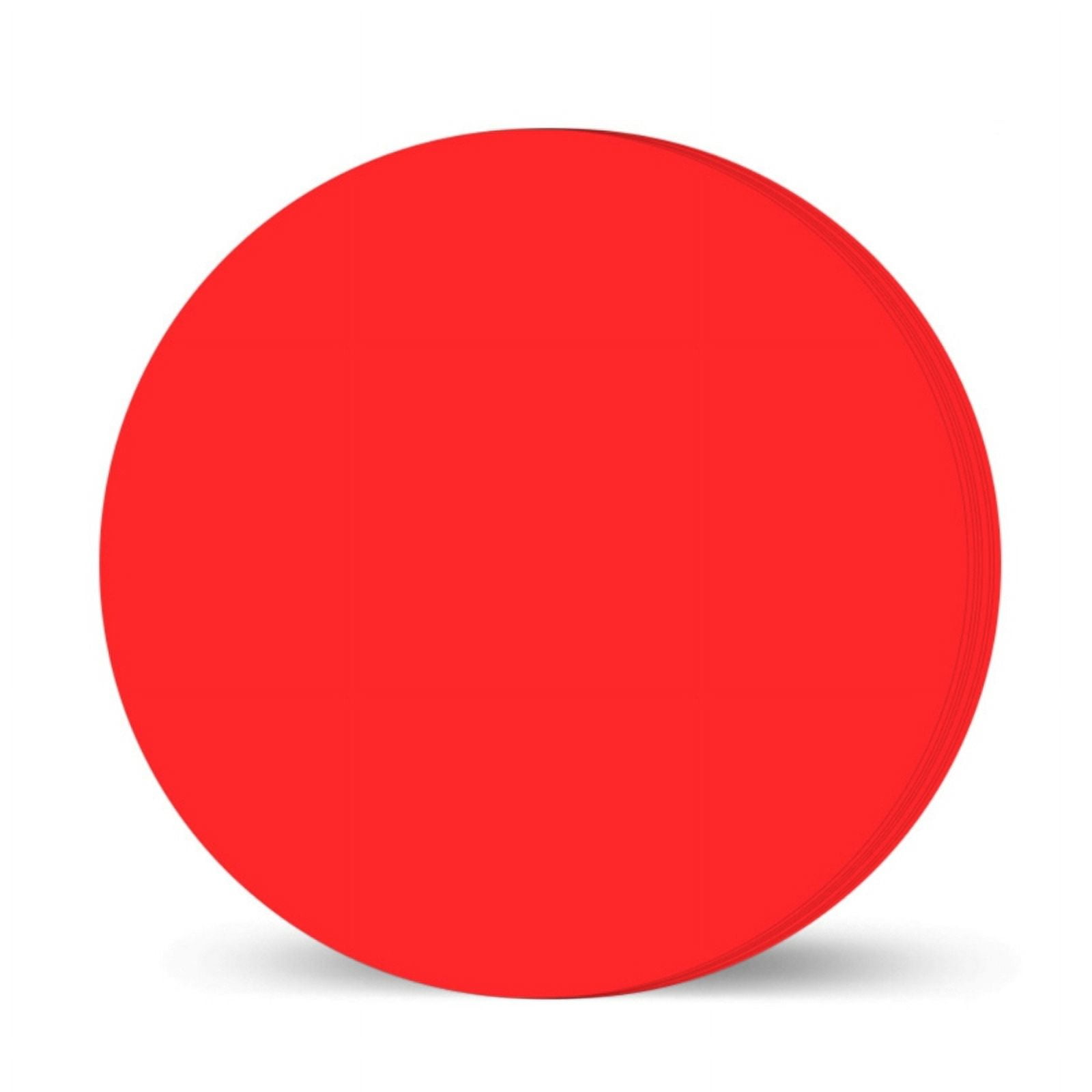 Milue Large Circles 13 Inchieces 20Round Cutouts Paper, Assorted Colors ...