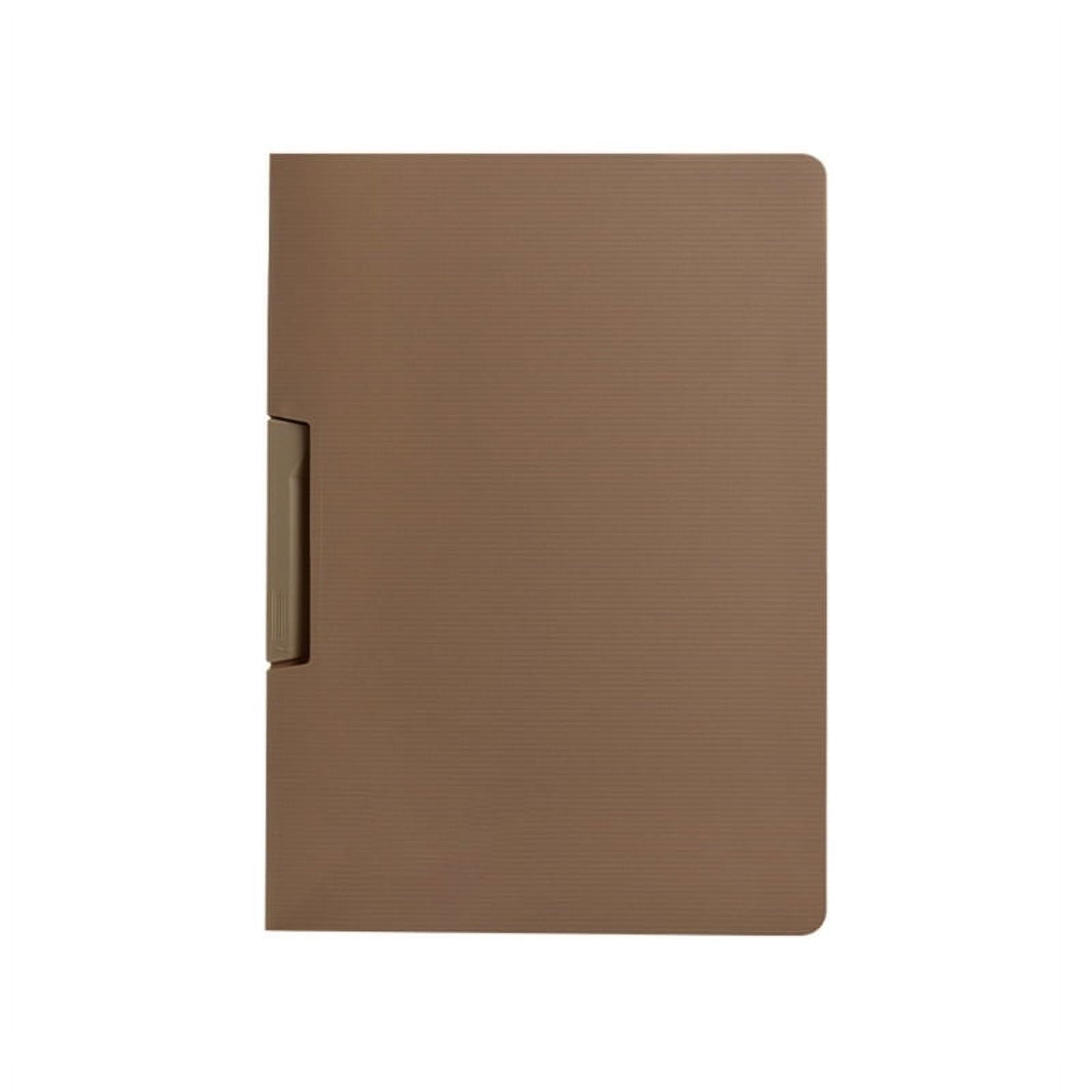 Milue Letter Size File Folder with Removable Paper Clamp, Flip Document ...