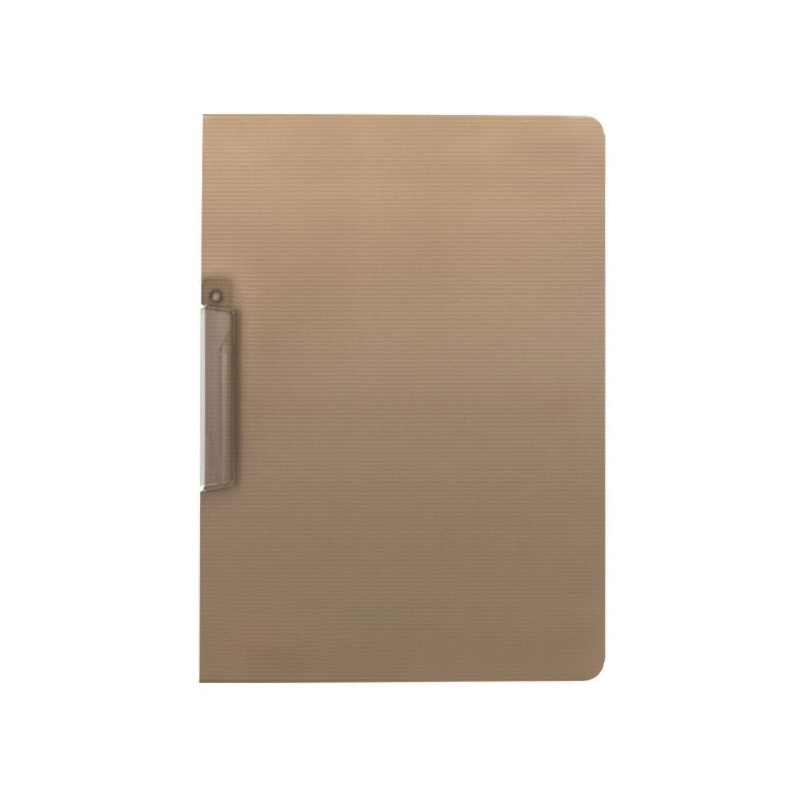 Milue Letter Size File Folder with Removable Paper Clamp, Flip Document ...