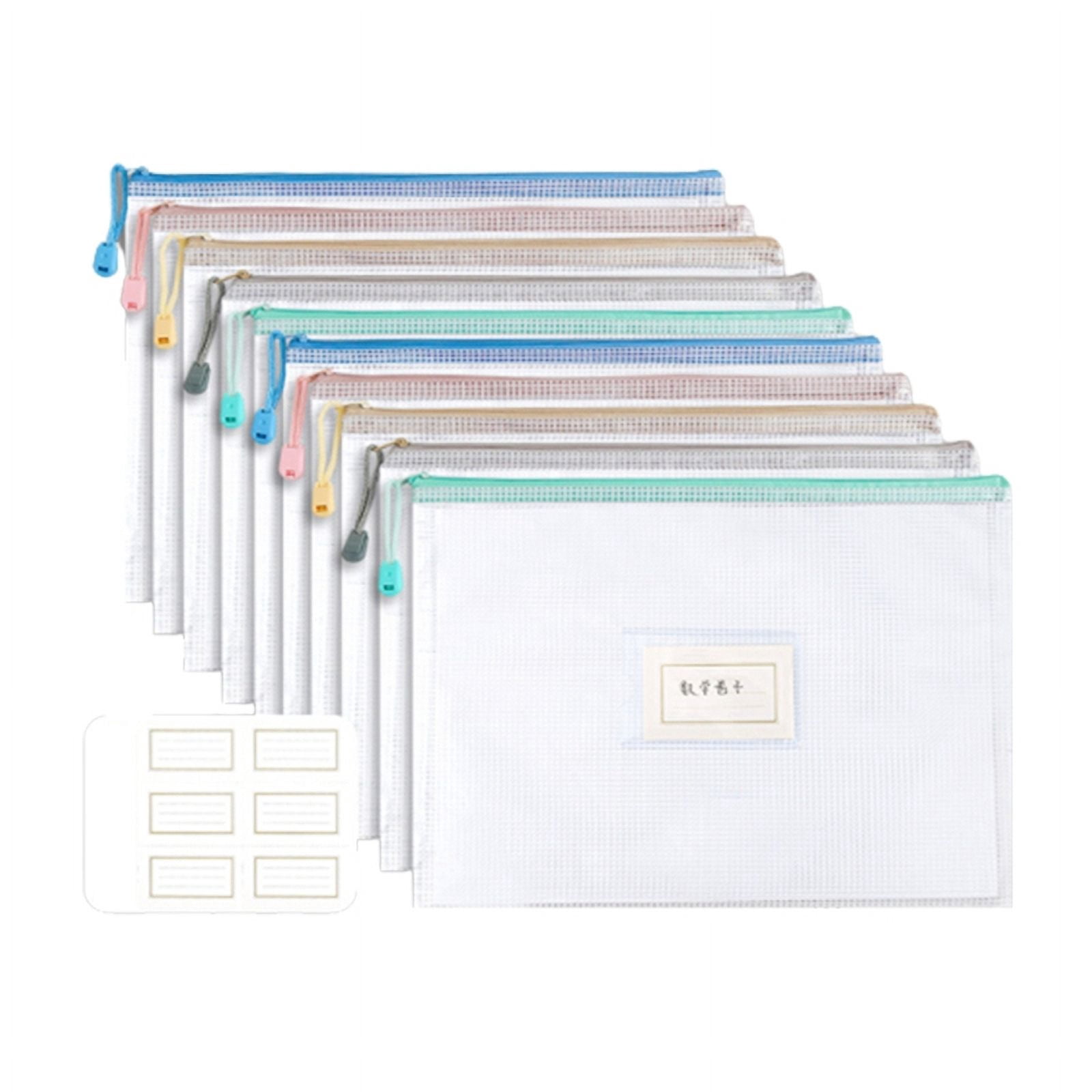 Milue Letter Size File Wallet Waterproof File Folder Documents ...