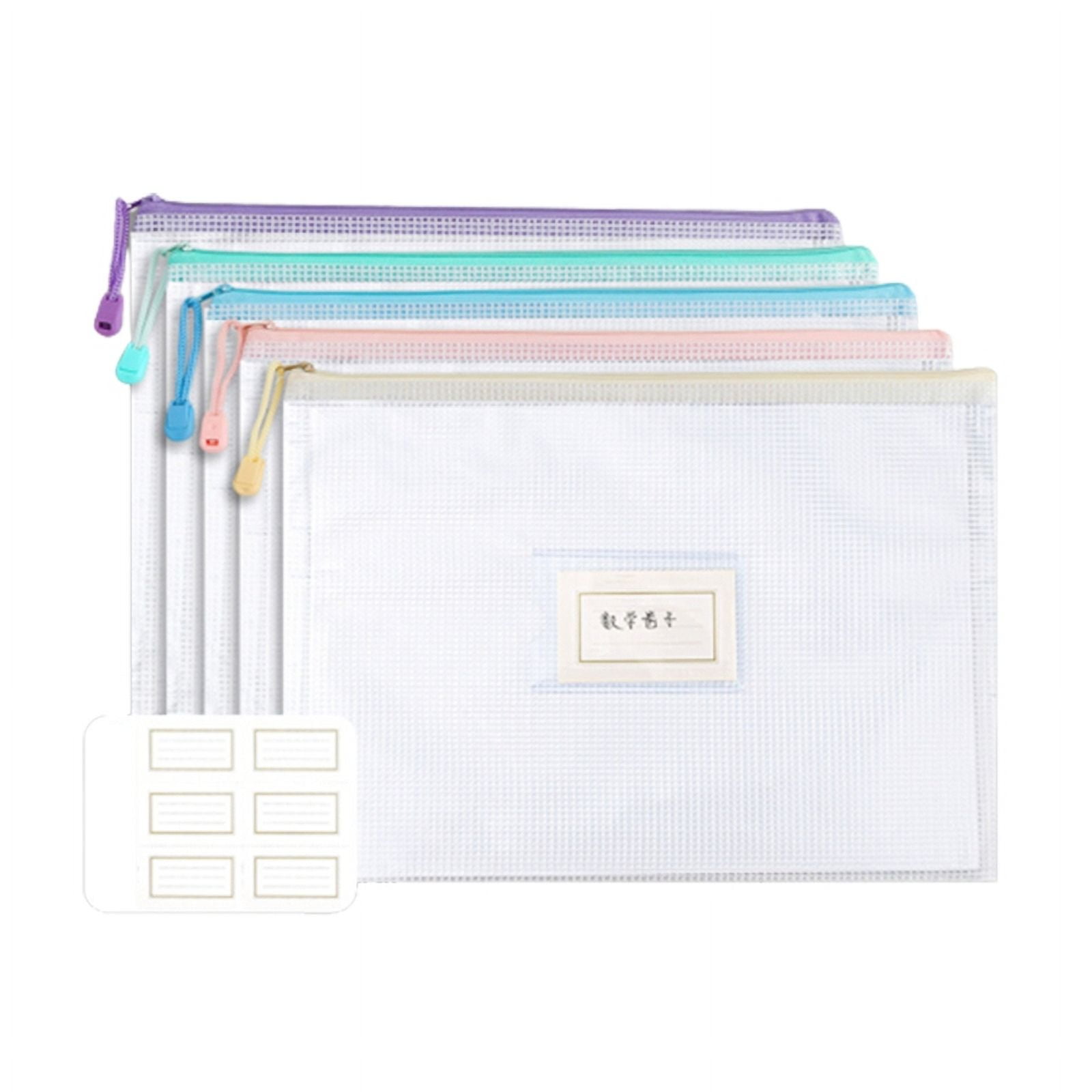 Milue Letter Size File Wallet Waterproof File Folder Documents ...
