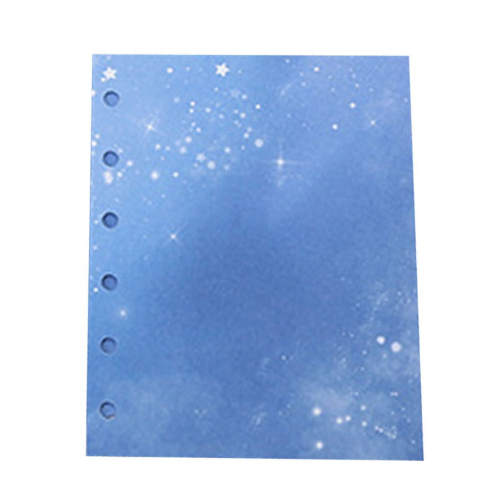 Milue Loose-leaf Notebook Refill Papers Clear PVC Binder Scrapbook ...