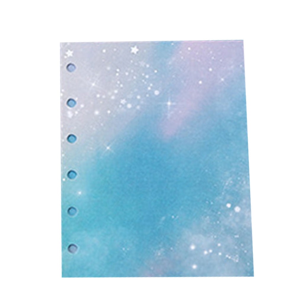 Milue Loose-leaf Notebook Refill Papers Clear PVC Binder Scrapbook ...