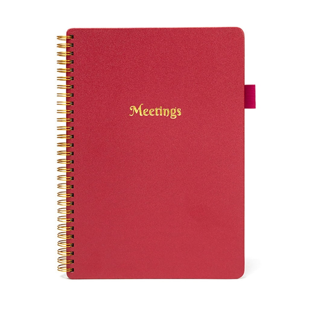 Milue Meeting Notes Notebook Meeting Book for Note Taking With Action ...