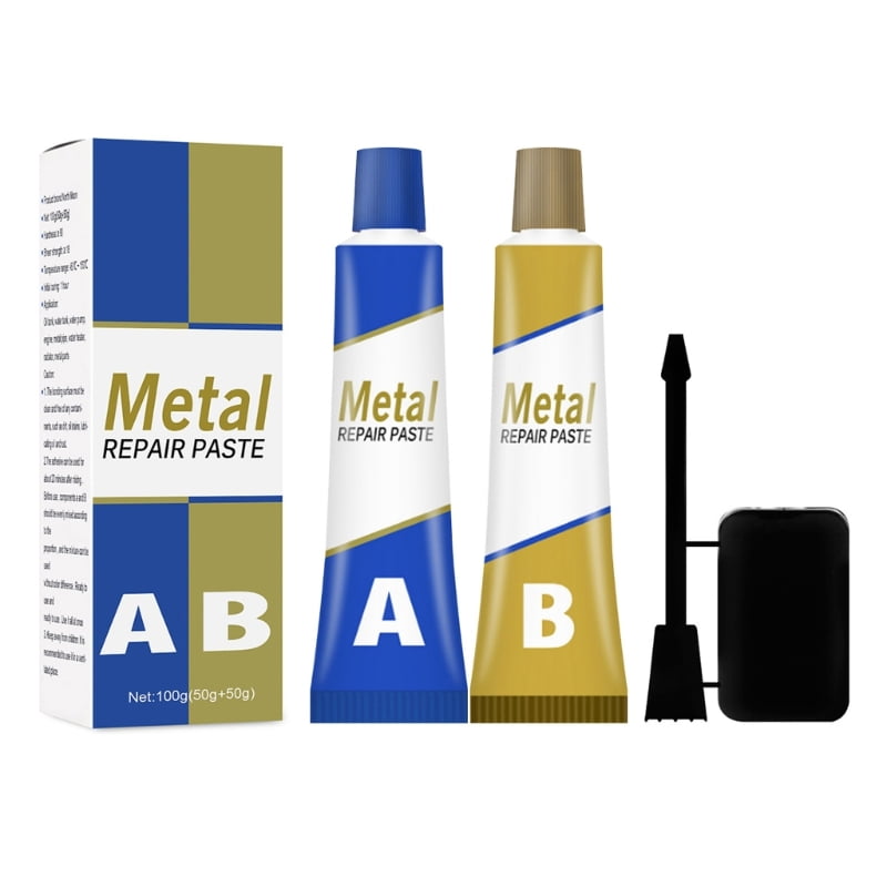 Milue Metal Repair Paste Set Engine Weld Adhesive Fit for Metal Wood ...