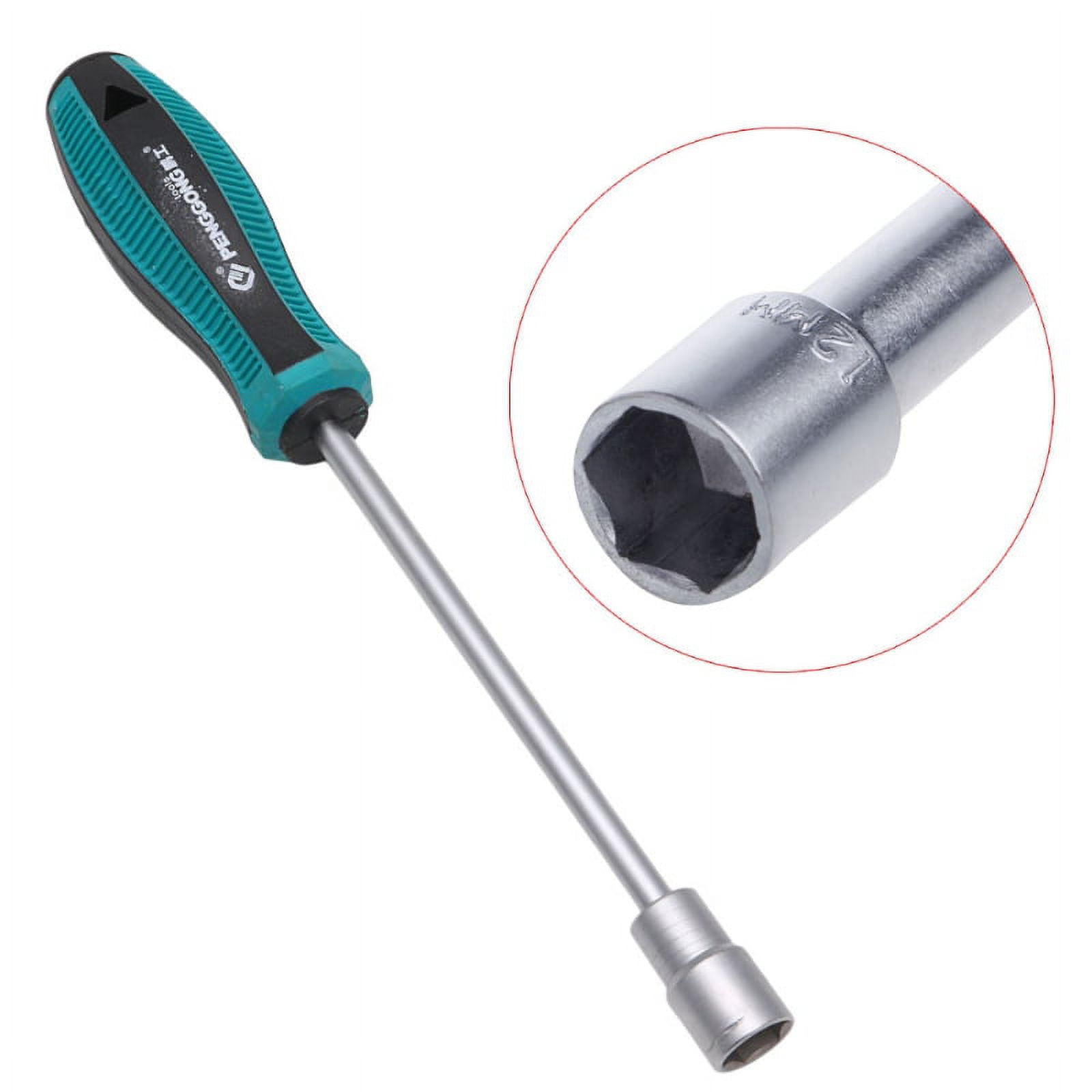 Milue Metal Socket Driver Wrench Screwdriver Hex Nut for Key Nutdriver ...